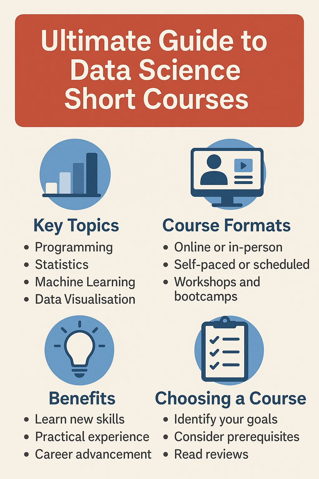 Guide to Data Science Short Courses